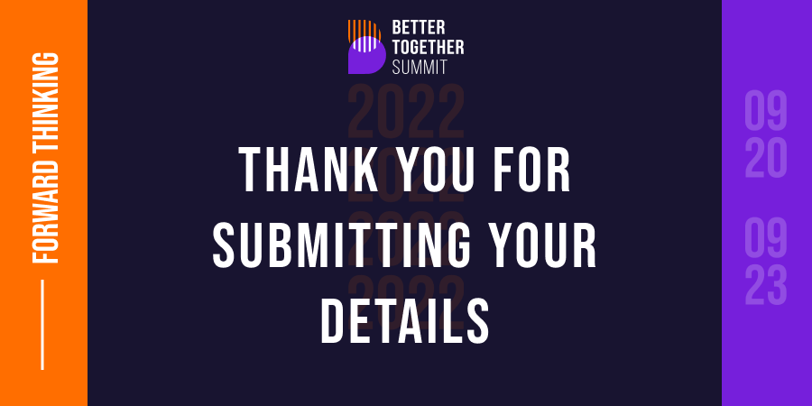 Payment Thank You | Better Together Summit Payment